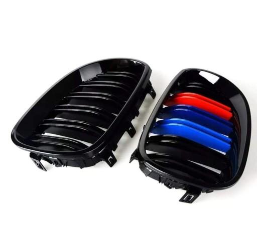 025 M5 - Решетка решетки радиатора BMW E60 / E61 (глянец) M POWER ...