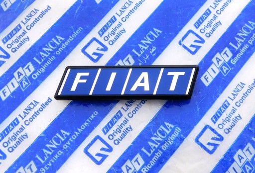 emblemat FIAT 126p BIS - НОВА емблема, значок, лого, надпис FIAT 126p ...